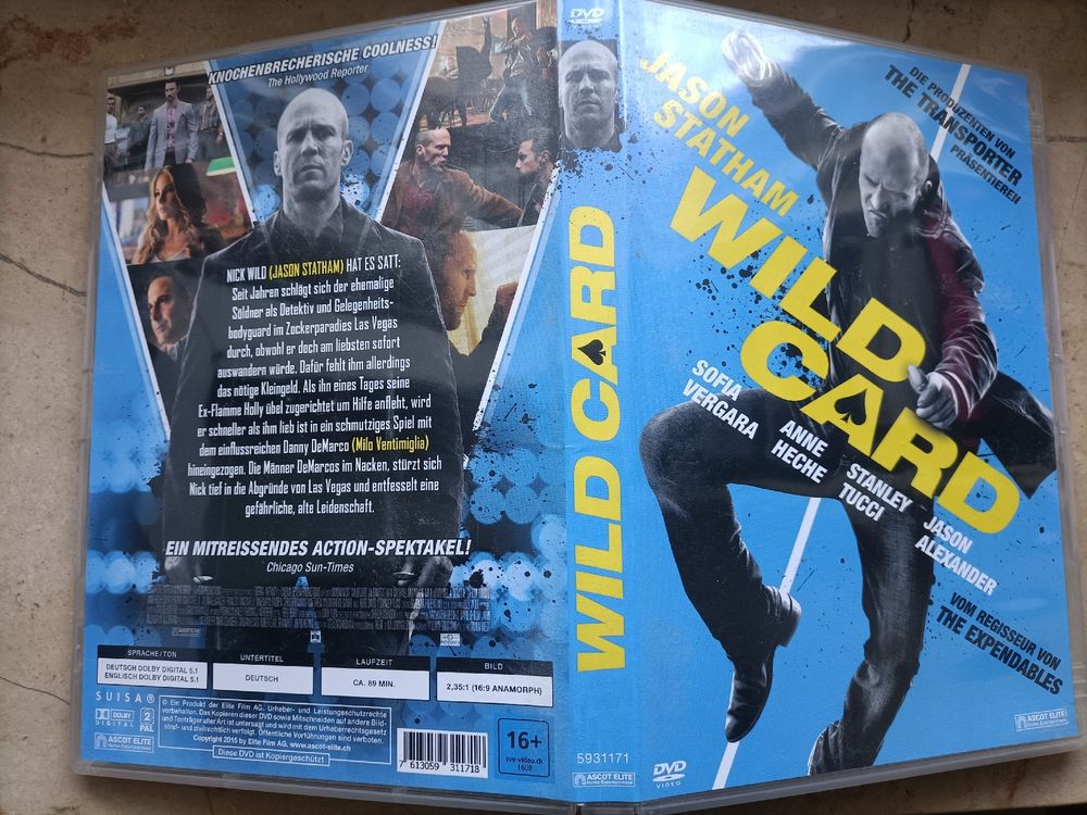 Jason Statham Wild Card DVD - Top Zustand! Action! (52) (Gebraucht) in Basel für CHF 5 – mit ...