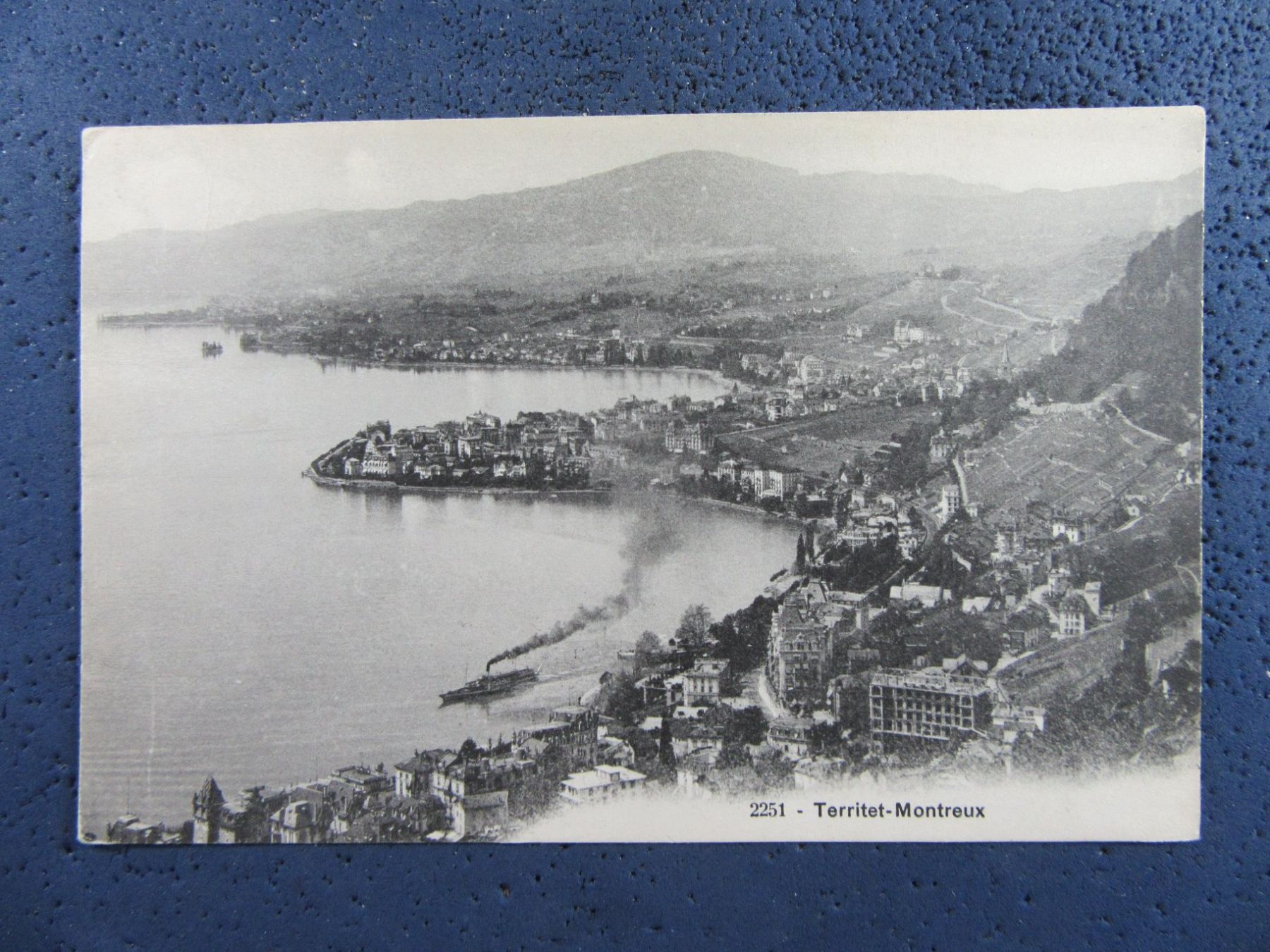 TERITET-MONTREUX VD AK 1908 LUFTBILD AERO-FOTO (Gebraucht) in Ettingen ...