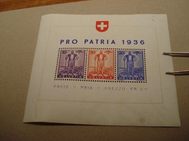 Block Pro Patria 1936 * | Kaufen auf Ricardo