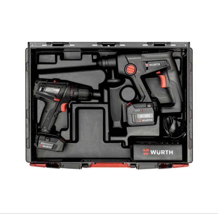 WÜRTH Akku Bohrhammer und Bohrschrauber Set (Neu und originalverpackt ...