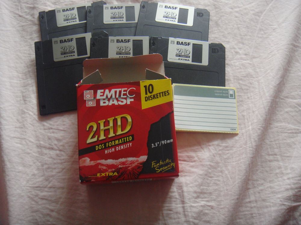 6 Stück/Disketten BASF neu/Fr. 1.-- (Neu (gemäss Beschreibung)) in Bern ...