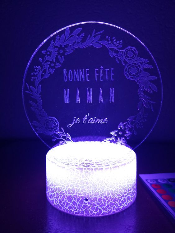 Lampe lumineuse d'ambiance spécial fête des mères (Neu (gemäss Beschreibung)) in Bevaix für CHF ...