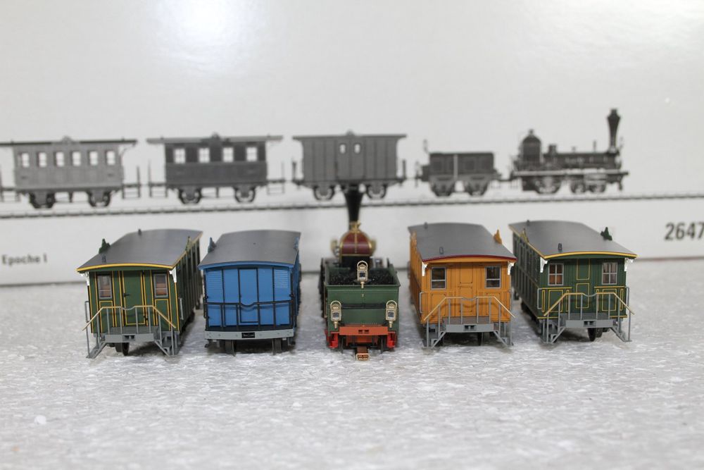 Märklin 26472 SNB Historischer Personenzug "Aare" mfx (Neu (gemäss ...