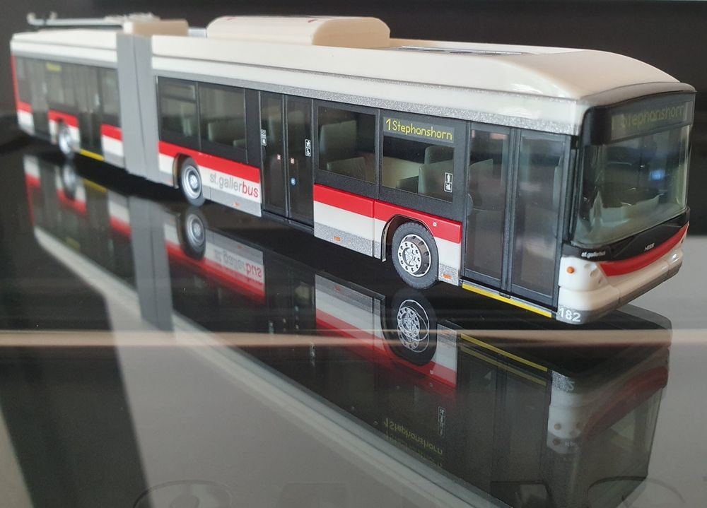 VK-Modelle 18121 VBSG St. Gallerbus Hess Swiss Trolley Bus (Neu (gemäss ...