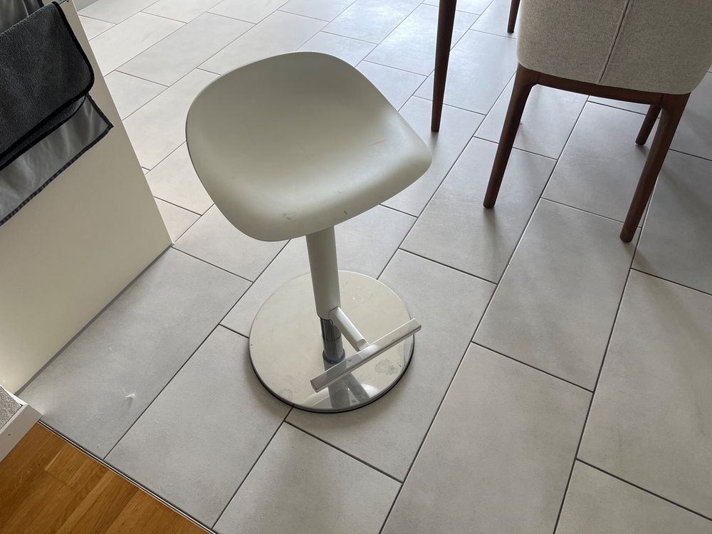 IKEA Barhocker, weiß, 76 cm - JANINGE | Kaufen auf Ricardo
