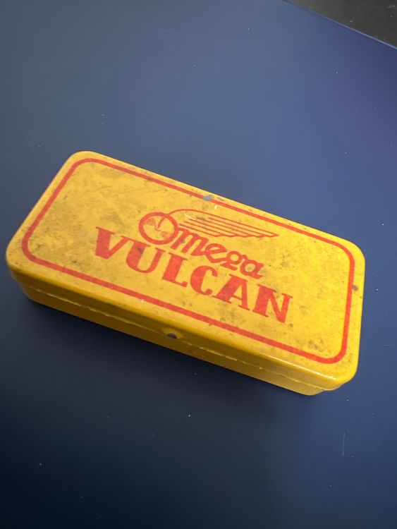 Omega Vulcan Flickzeug Dose | Kaufen auf Ricardo