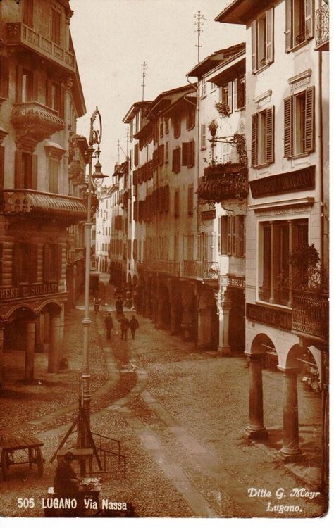 Lugano Via Nassa | Kaufen auf Ricardo