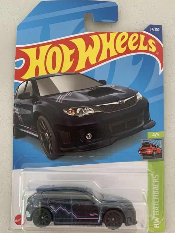Subaru WRX STI Midnight Blue - Hot Wheels (Neu (gemäss Beschreibung ...