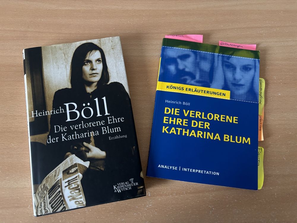 Heinrich Böll: Die verlorene Ehre der Katharina Blum | Kaufen auf Ricardo