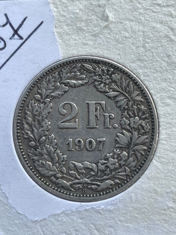 2 Franken 1907 | Kaufen auf Ricardo