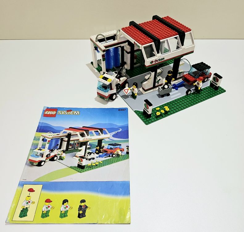 LEGO SYSTEM 6397 OCTAN TANKSTELLE MIT WASCHANLAGE (Gebraucht) in ...