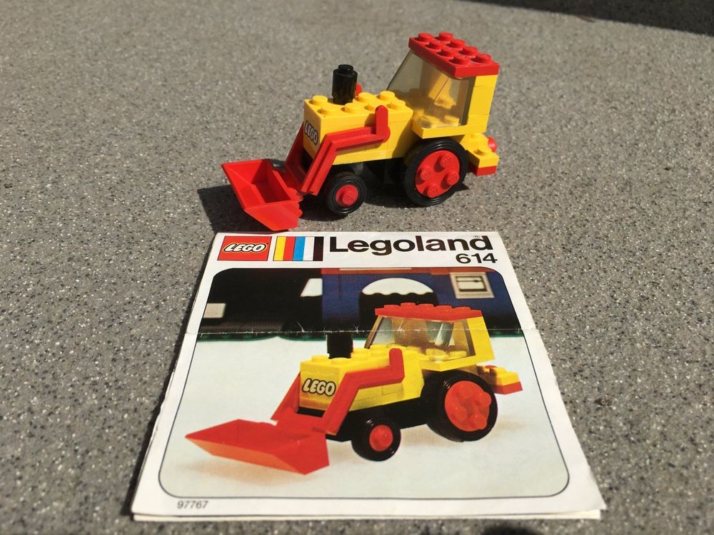 RAR LEGO City # 614 Baufahrzeug von 1974 (Gebraucht) in LAUSANNE für ...
