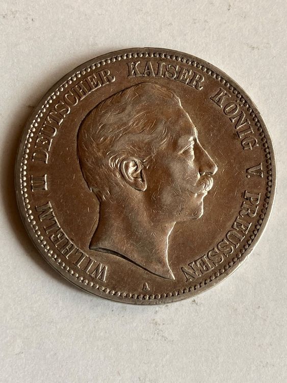 5 Mark Deutsches Reich (Gebraucht) in untervaz für CHF 25 – mit Lieferung auf Ricardo kaufen