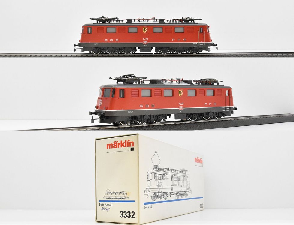 Märklin 3332 E-Lok Ae 6/6 Altdorf der SBB H0 WS Analog OVP (Gebraucht ...