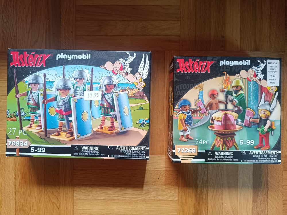 Playmobil Asterix Römer & Geburtstagsfest 70934 & 71269 (Neu und originalverpackt) in Embrach ...