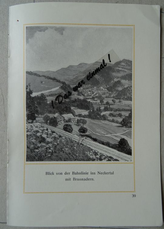 SG Brunnadern Toggenburgbahn um 1900 (Gebraucht) in Safnern für CHF 7 – mit Lieferung auf ...