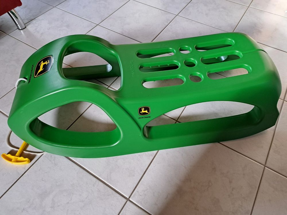 Schlitten, John Deere Bob, grün, super Zustand! (Neu (gemäss ...