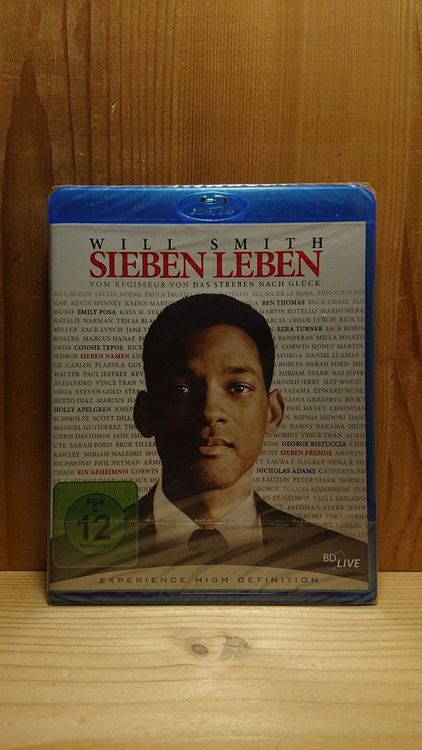 SIEBEN LEBEN Blu-Ray mit Will Smith (Neu und originalverpackt) in Wilderswil für CHF 4.5 – mit ...