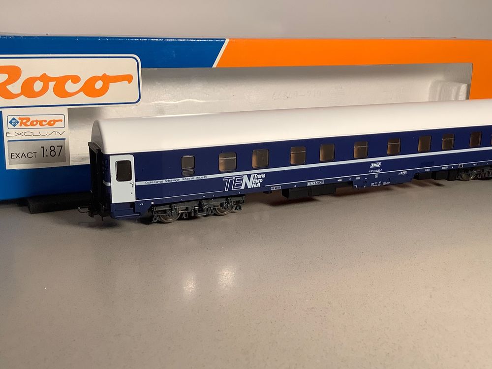 Roco 44840 : SNCF Schlafwagen TEN (Neu (gemäss Beschreibung)) in für ...