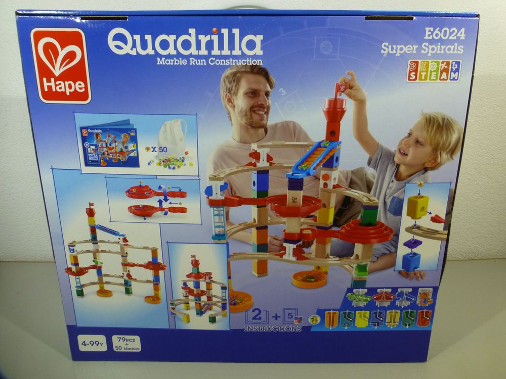 Hape Kugelbahn Quadrilla Super Spirals E6024 (Neu und originalverpackt) in Schöftland für CHF 69 ...