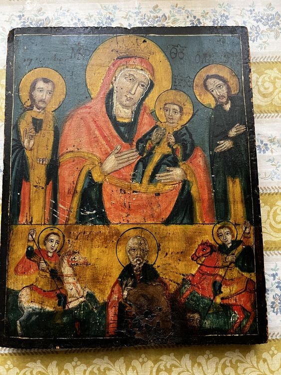 Antiker Russische Ikone 1804 | Kaufen auf Ricardo