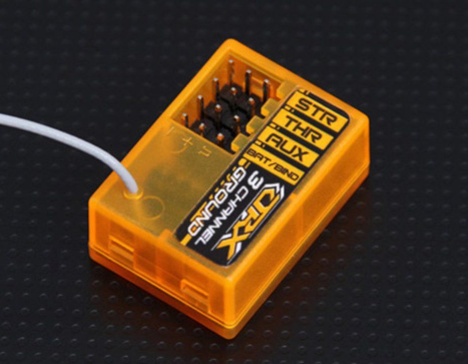 OrangeRx GR300 DSM2 Compatible 3Ch 2.4Ghz Ground Receiver (Neu und ...