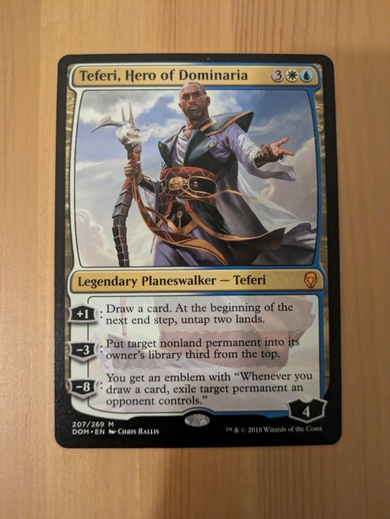 Magic (MTG) - Teferi, Hero of Dominaria (Dominaria) (D'occasion) à ...