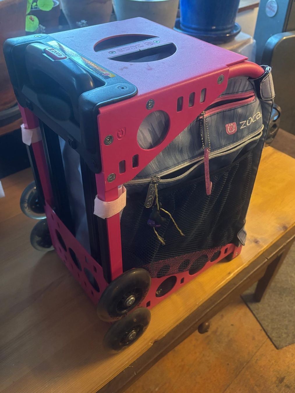 Zuca Sport Trolley Pink/Schwarz, Rollkoffer, Top Zustand! (Gebraucht ...