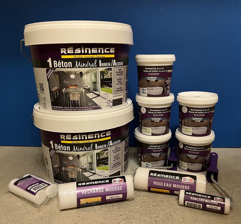 Résinence Beton Mineral Set für Renovation (Nuovo (secondo la ...