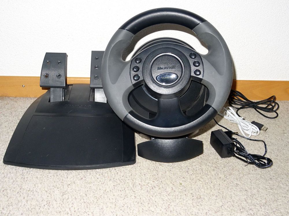 Microsoft SideWinder Force Feedback Wheel USB 1.0 (Gebraucht) in für ...