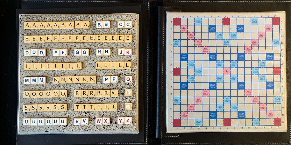 Scrabble aimanté pour tournoi "duplicate" (D'occasion) à Vevey pour CHF ...