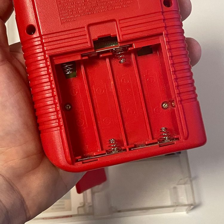 Gameboy Classic Rot + Box original + Anleitungen (Gebraucht) in für CHF ...