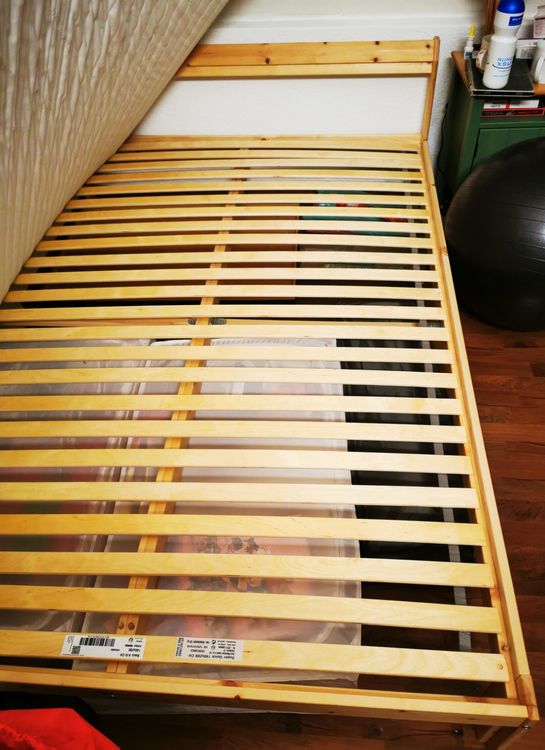 Ikea Bett Neiden 140x200 inklusive Lattenrost und Matratze (Neu (gemäss ...