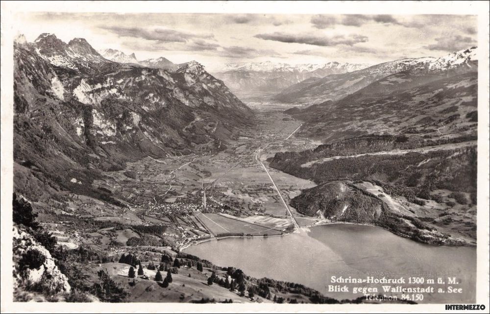 Schrina - Hochruck SG // 1945 Wallenstadt Wallensee Walensee | Kaufen auf Ricardo