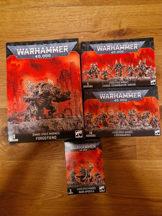 Wh40k Chaos Space Marines (Neu und originalverpackt) in für CHF 50 ...