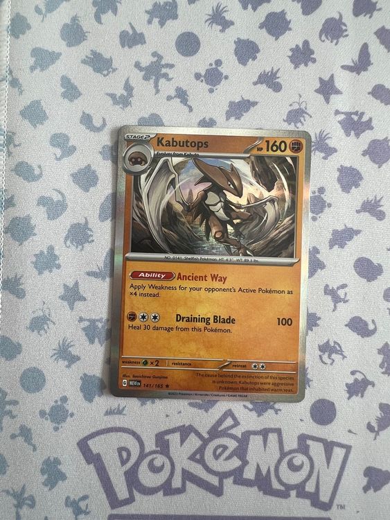 Pokémon 151 Kabutops Holo EN | Kaufen auf Ricardo