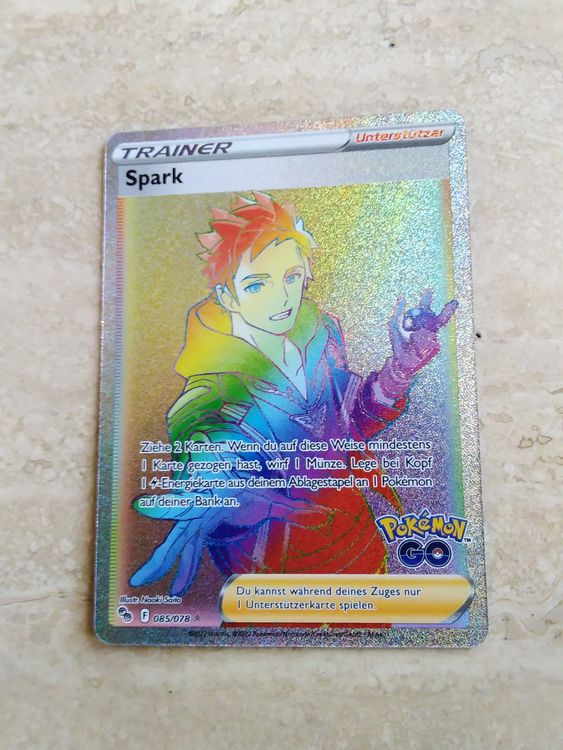 Pokemon GO Karte Spark Rainbow 085/078 DE | Kaufen auf Ricardo