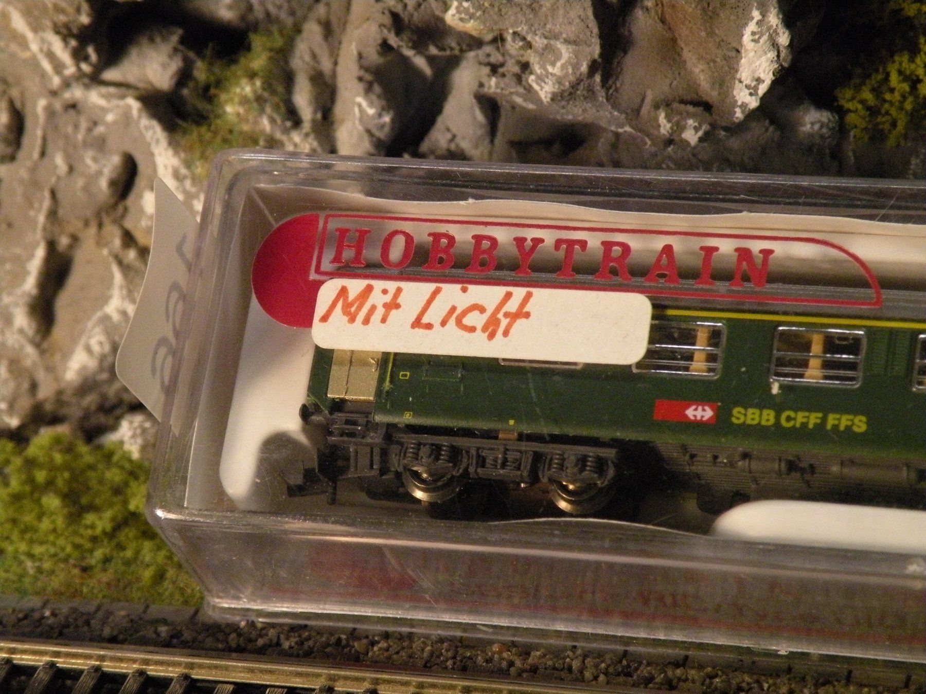Hobbytrain SBB CFF FFS Wagen, mit Licht, Spur N 166 (Gebraucht) in ...