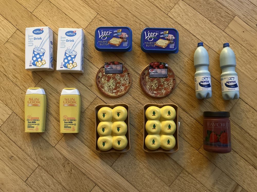 Mini mania Migros, mini food, collectible (Gebraucht) in Bonstetten für ...