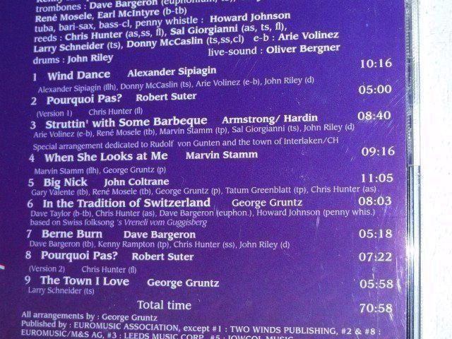 George Gruntz - Marvin Stamm, Dave Bargeron, Howard Johnson, (Gebraucht ...