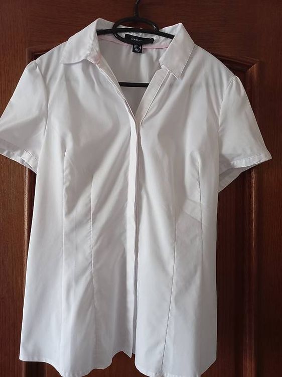 Bluse Gr. 40, weiss | Kaufen auf Ricardo