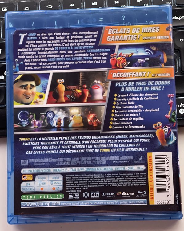 Turbo (2013) - Blu-ray + DVD | Kaufen auf Ricardo