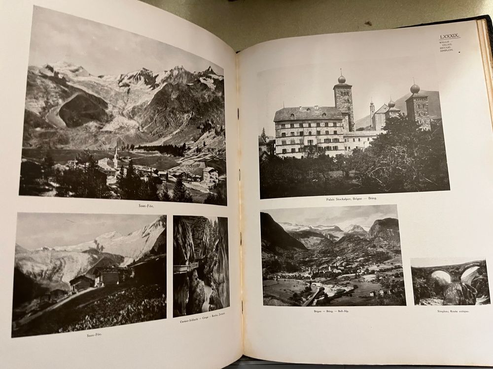 buch, album der schweiz, um 1900, 450 bilder (Gebraucht) in Emmenmatt für CHF 45 – mit Lieferung ...