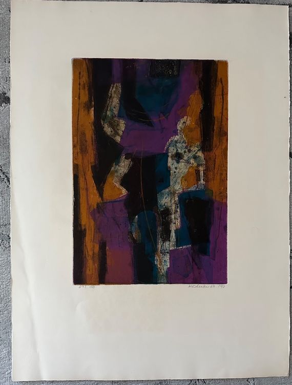 Klaus Däniker (1930-2000)Radierung Handsig (Gebraucht) in Hochdorf für CHF 5 – mit Lieferung auf ...