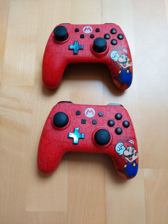 2x PowerA Nintendo Switch Super Mario Controller | Kaufen auf Ricardo