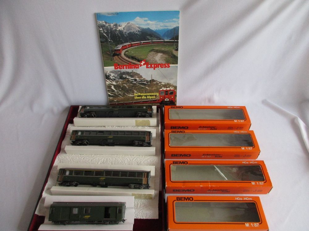 Bemo HOm GS RhB Zug 4-teilig grün in OVP (989) | Kaufen auf Ricardo