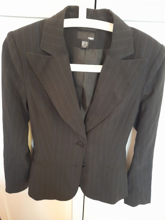 blazer hm 34 nero a righe blu | Kaufen auf Ricardo