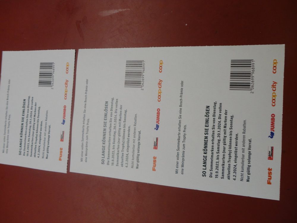 Coop Trophy (500 Punkte) (Neu (gemäss Beschreibung)) in Villmergen für ...