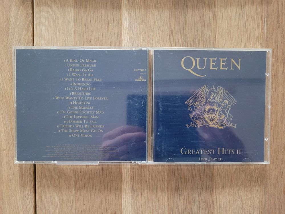 CD Queen - Greatest Hits II - Long Play CD, 1991 (Gebraucht) in Nebikon ...