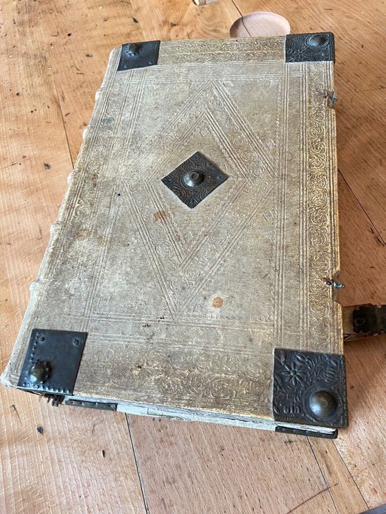 Antike Bibel um 1778 Martin Luther Friederich Battier Basel | Kaufen ...